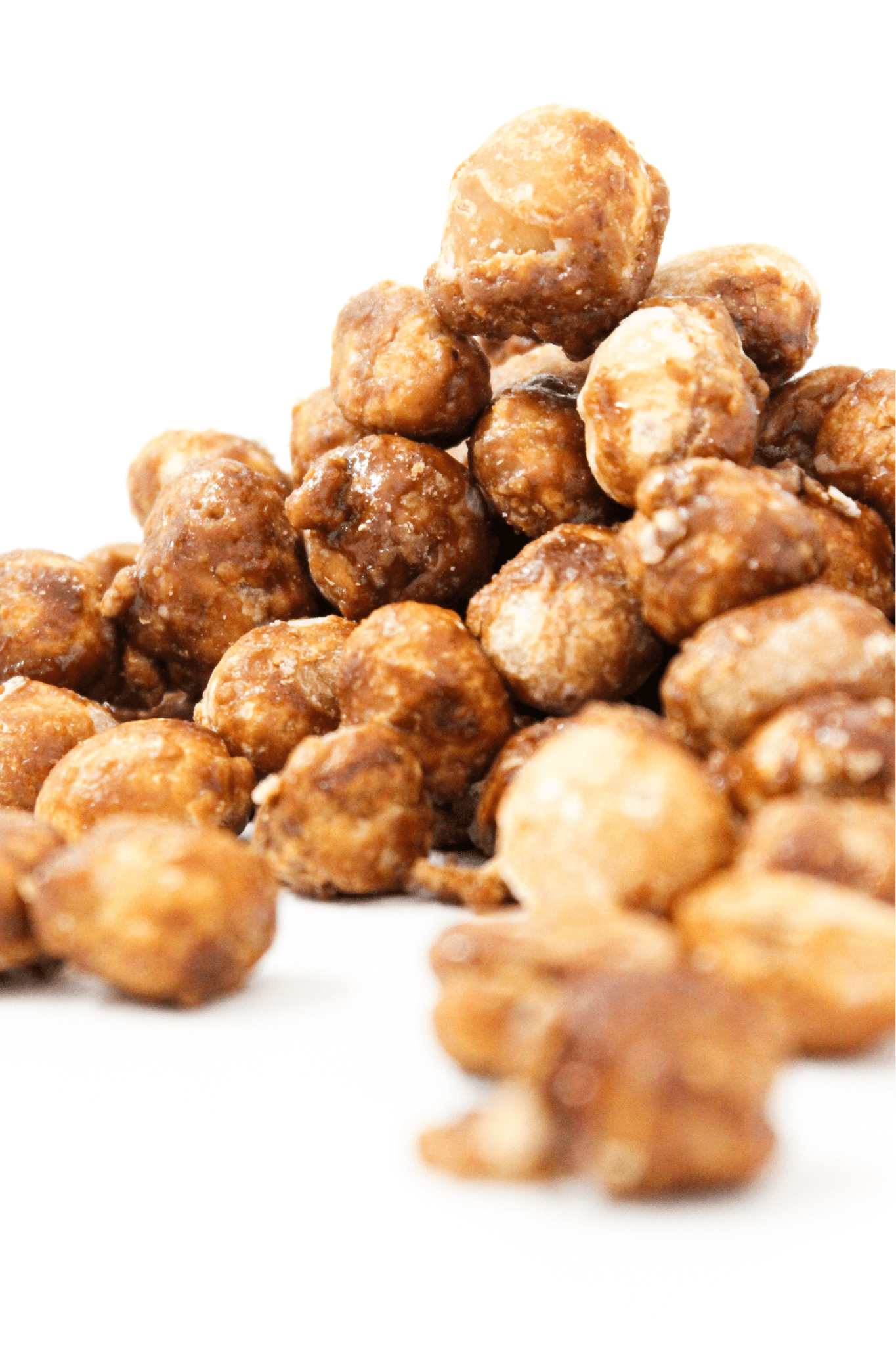 Caramelised Peanuts - Roasted & Raw